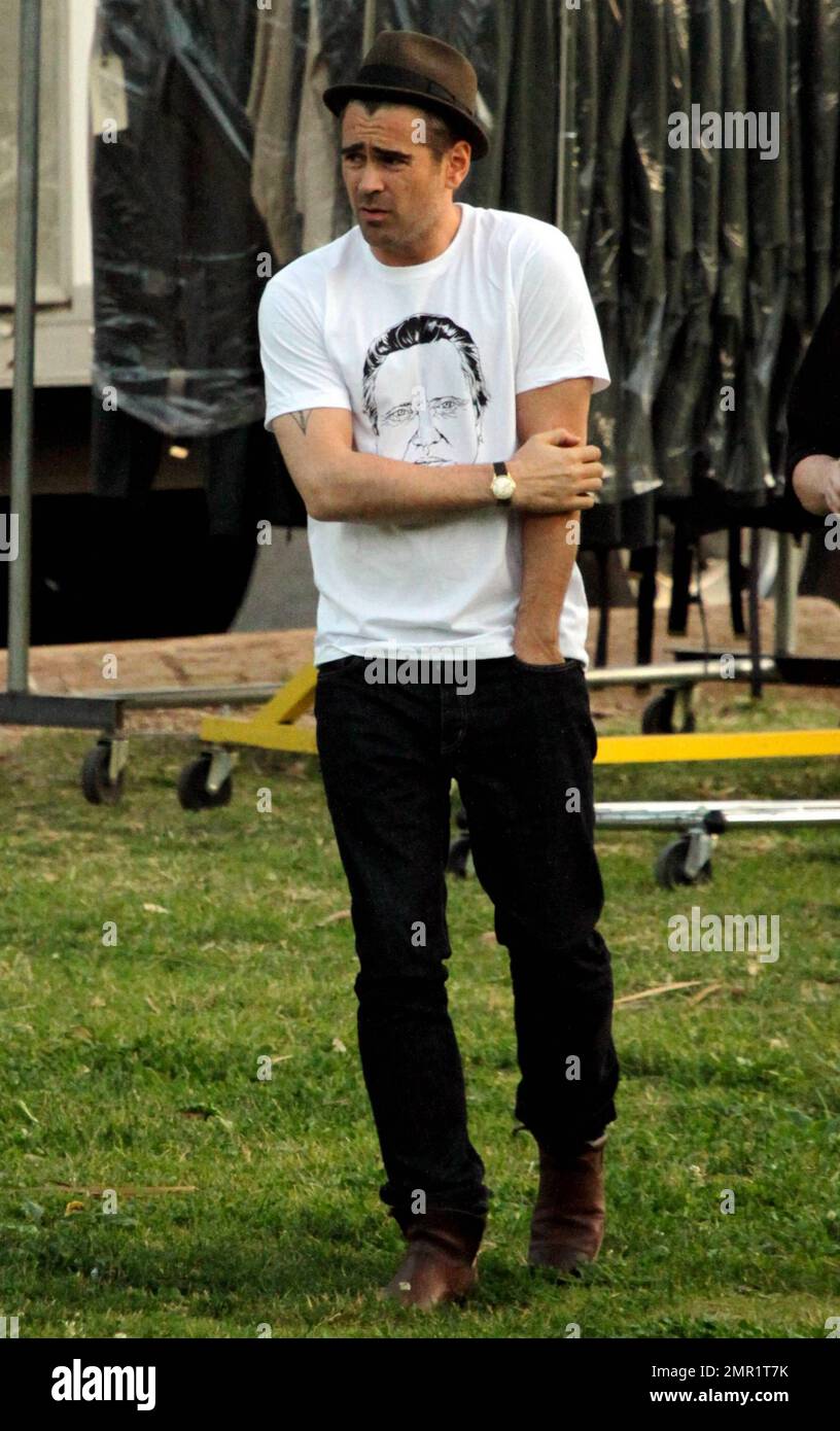 EXCLUSIVE!! Colin Farrell, Sam Rockwell and Abbie Cornish film scenes ...