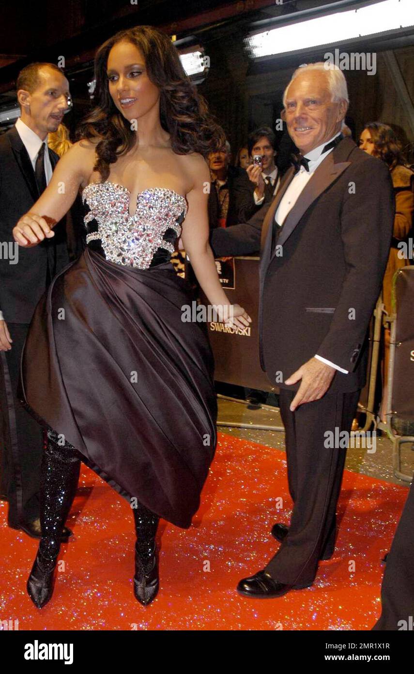 Celebs attend the Swarovski Fashion Rocks at the Royal Albert Hall in ...