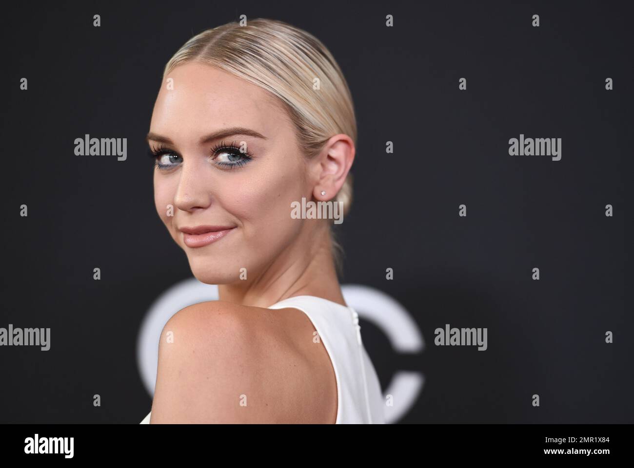 Paige Mobley arrives at the Hollywood Film Awards at the Beverly Hilton ...