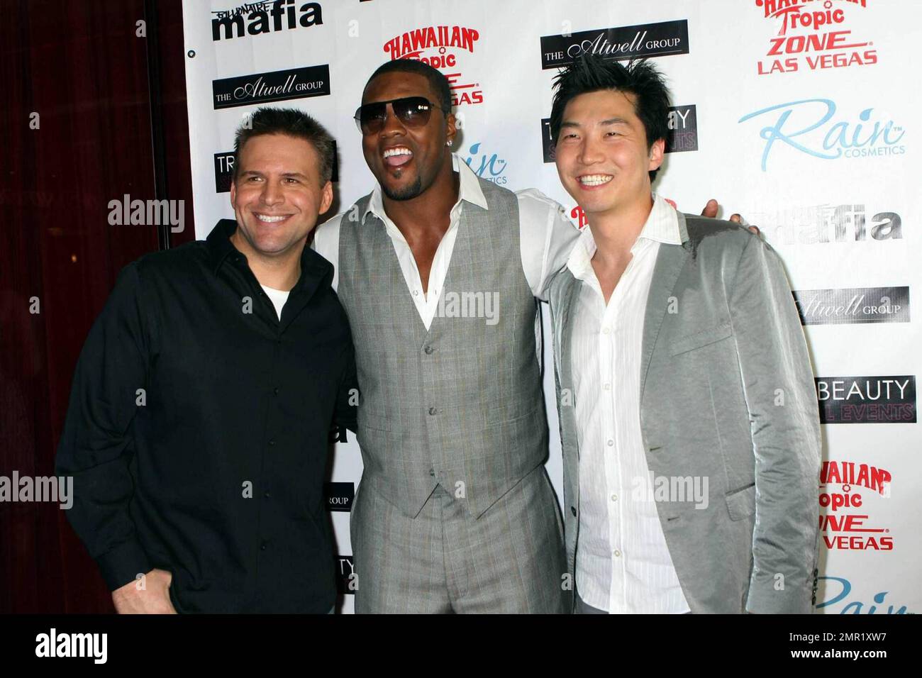 Jame Sun, Troy McClain and Lawyer Milloy attend Fashion Rocks the ...