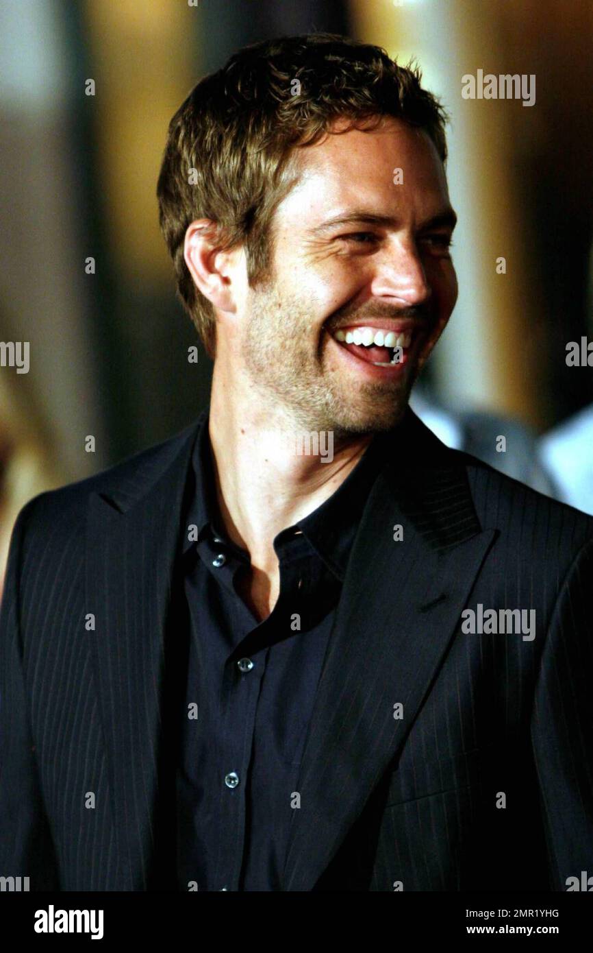 Paul Walker at the world premiere of "Fast & Furious" at the Gibson ...