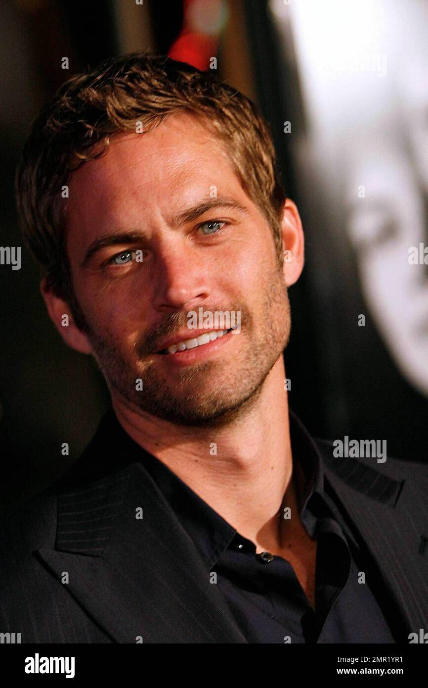 Paul walker world premiere fast hi-res stock photography and images - Alamy