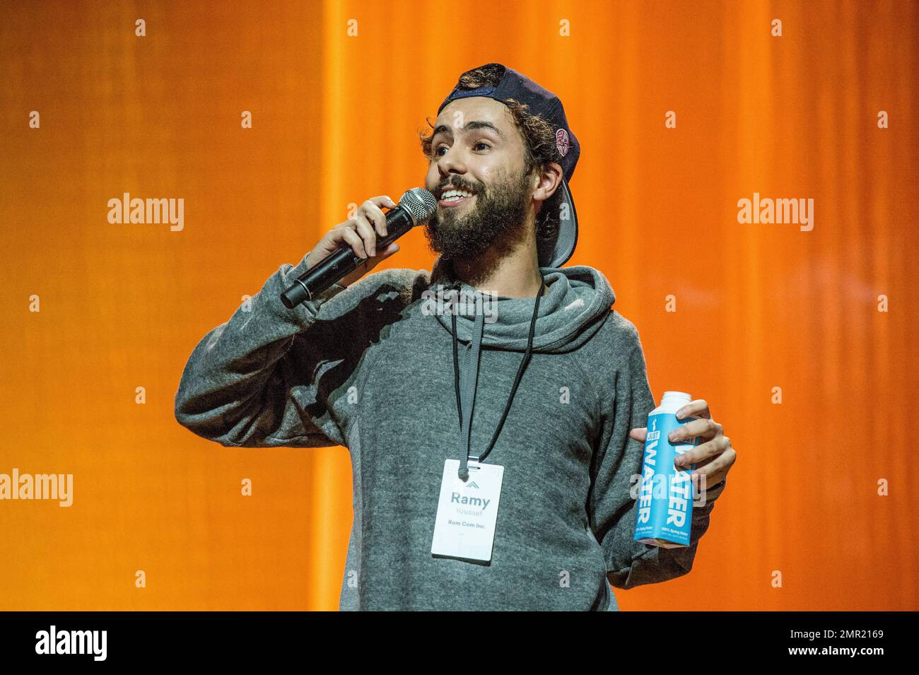 Ramy Youssef seen on day one of Summit LA17 in Downtown Los Angeles's ...