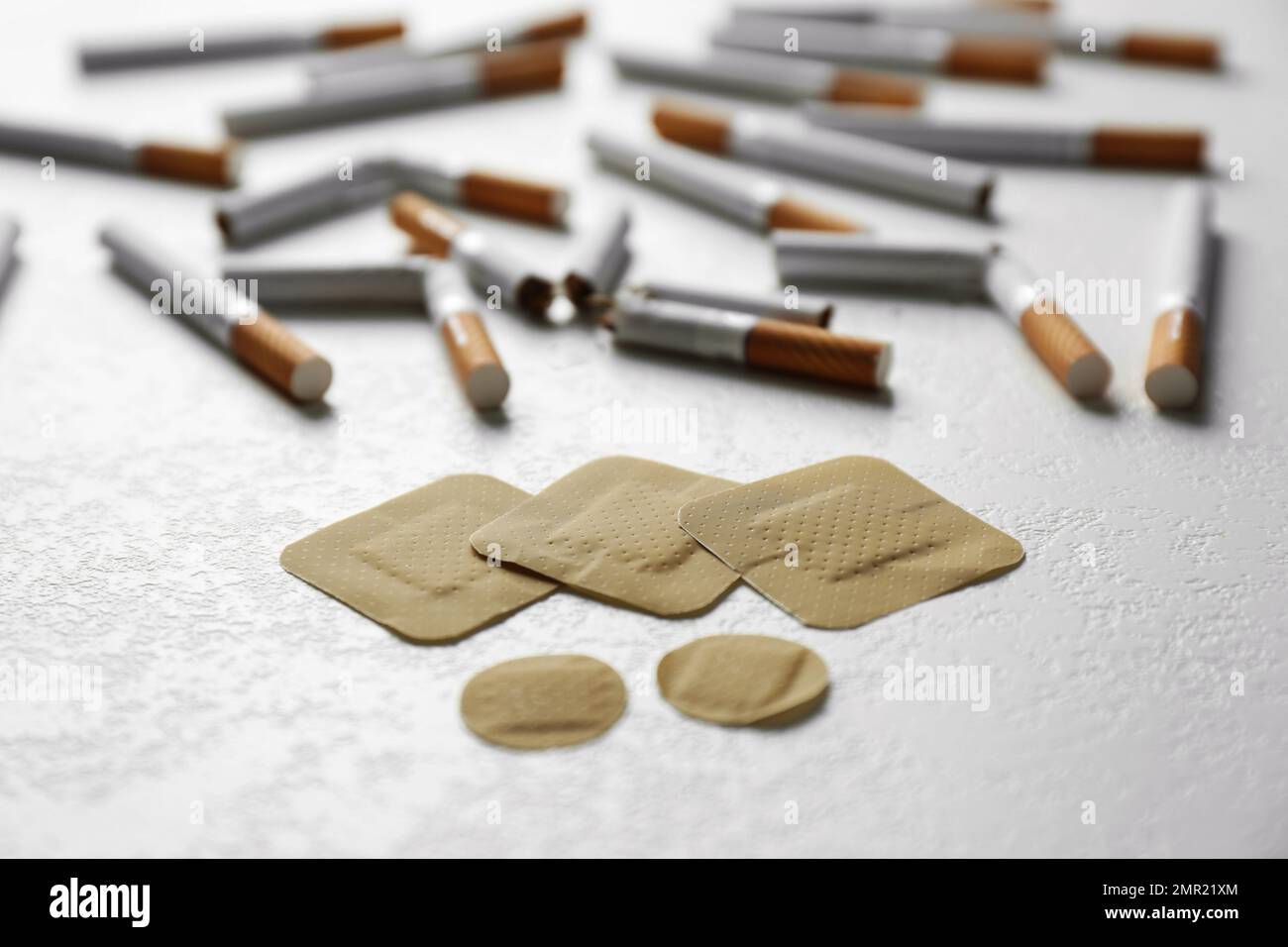 Nicotine plaster hi-res stock photography and images - Alamy