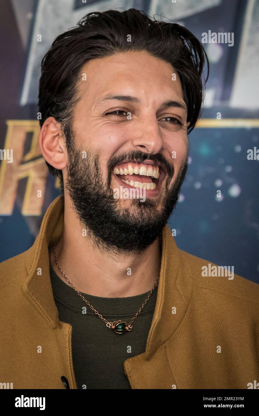 Actor Shazad Latif poses for photographers during a photo call to ...