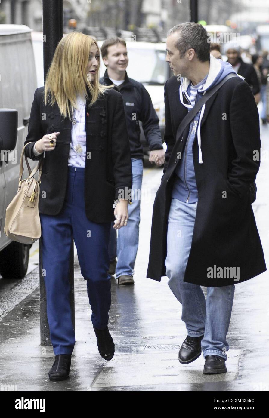 Fearne Cotton chats with actor John Hannah as the two stroll in central ...