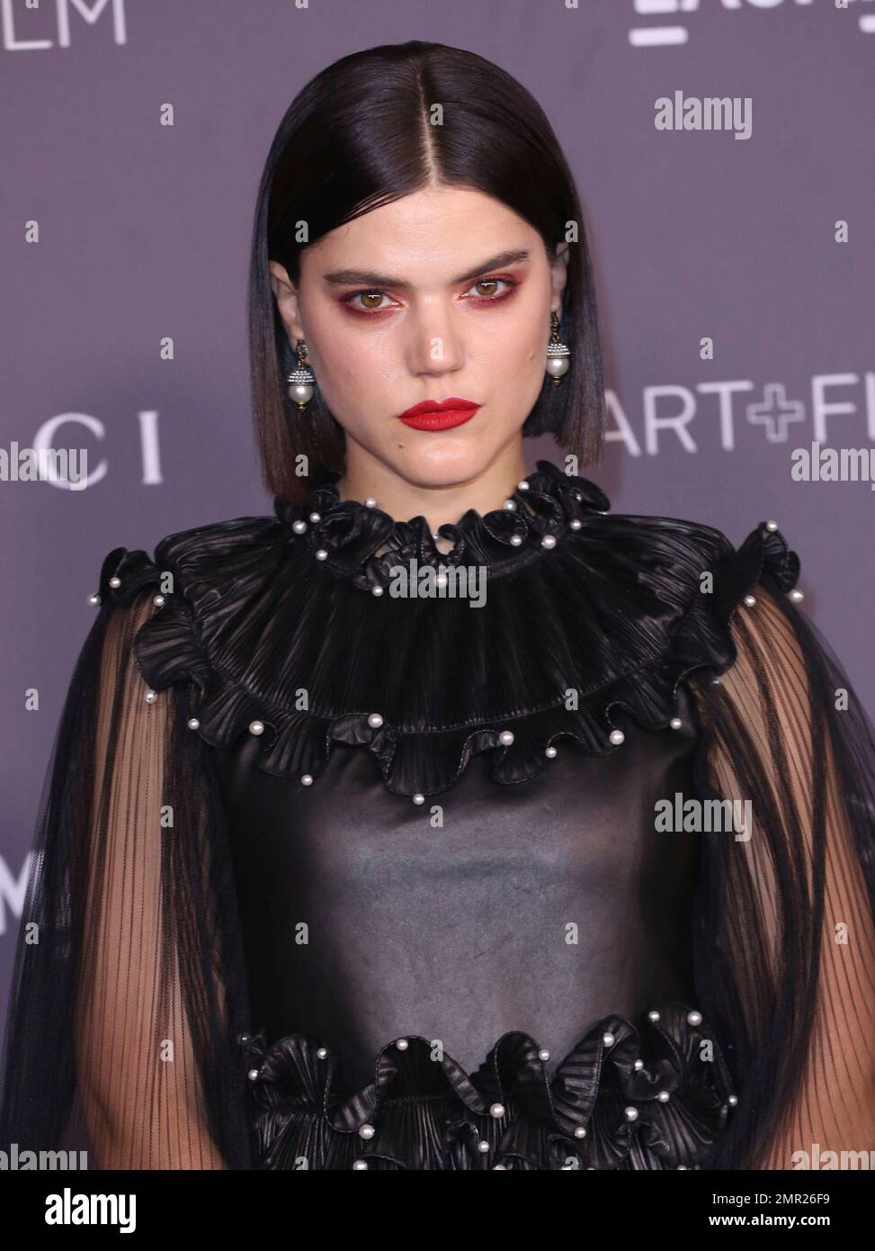 Soko arrives at the LACMA Art + Film Gala at the Los Angeles County ...
