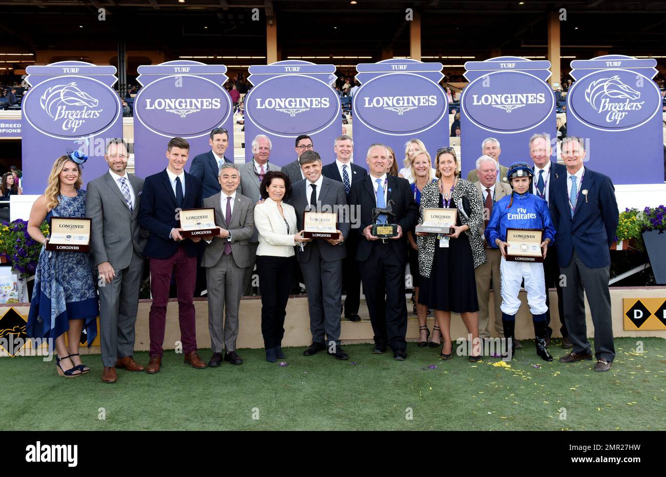 IMAGE DISTRIBUTED FOR LONGINES - Juan-Carlos Capelli, center, VP and ...