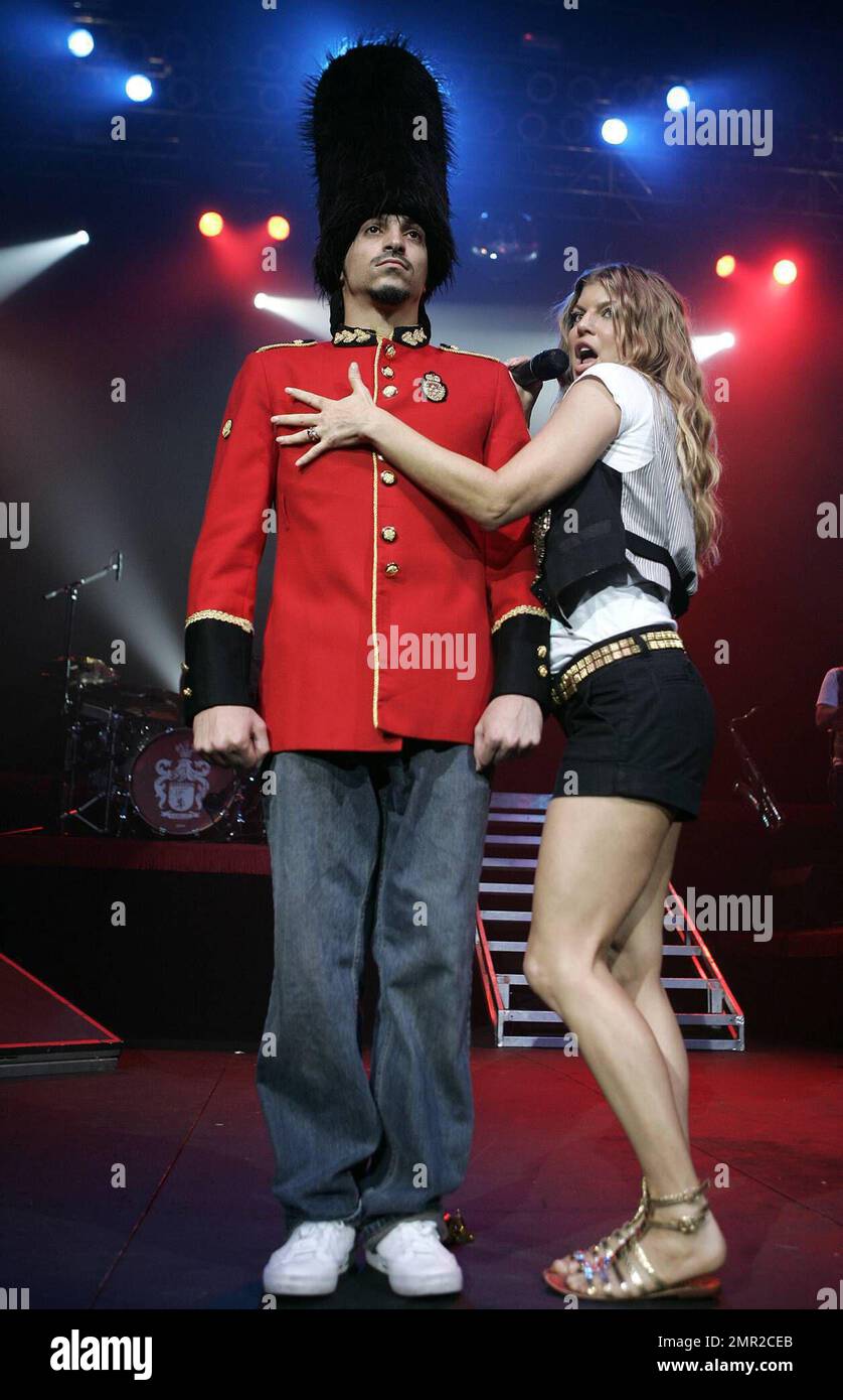 Pop and R&B singer Fergie appears at the Hard Rock Cafe in the Seminole ...