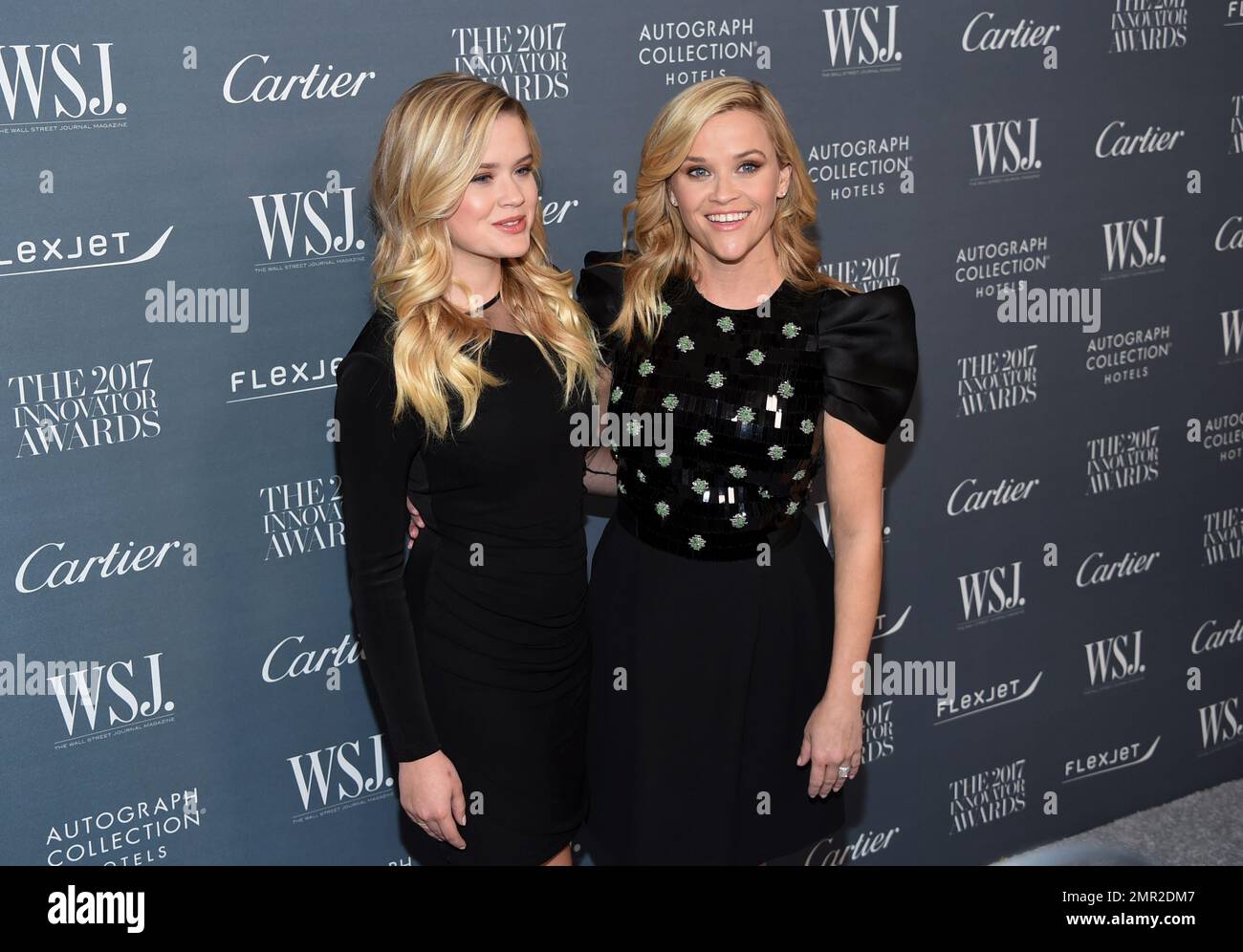 Actress Reese Witherspoon, right, and daughter Ava Phillippe attend the ...