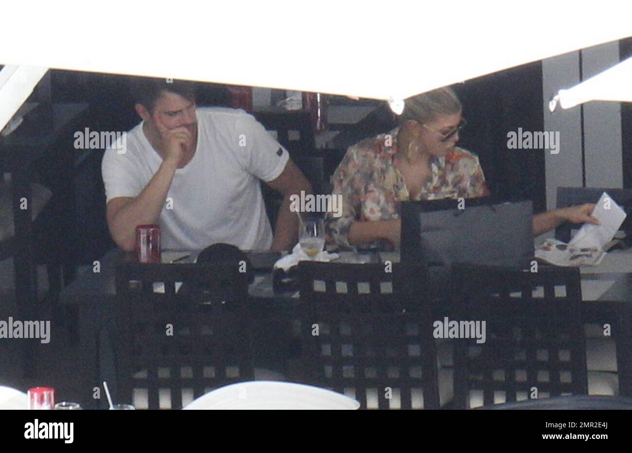 XCLUSIVE!! Black Eyed Peas singer Fergie and husband Josh Duhamel enjoy ...