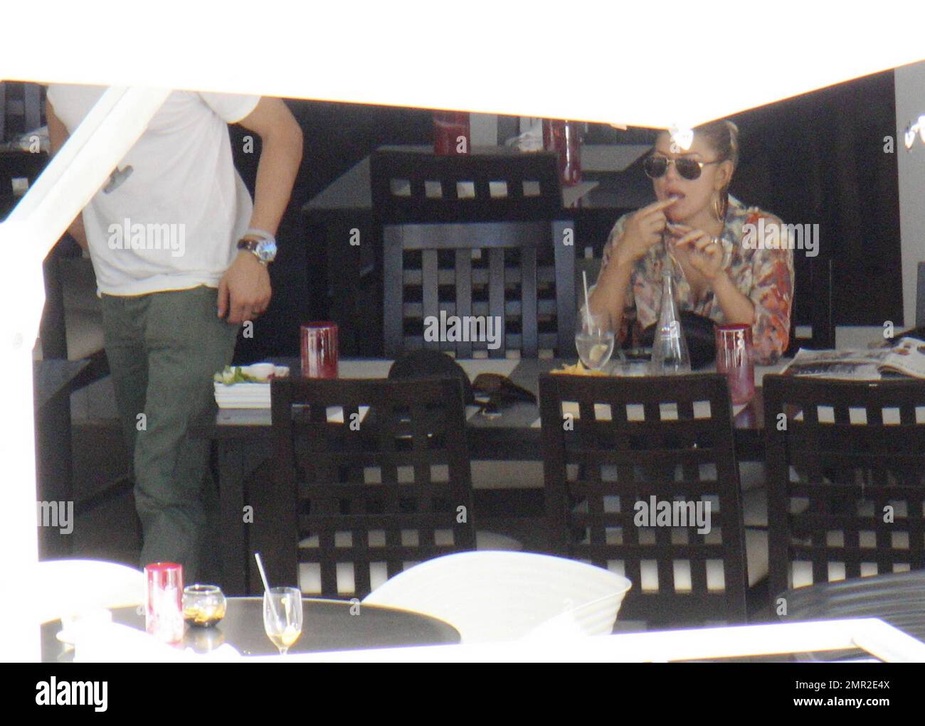 Black Eyed Peas singer Fergie and husband Josh Duhamel enjoy an ...