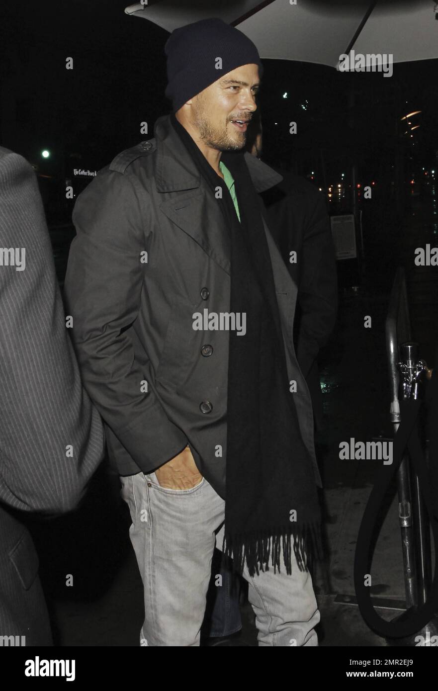 Stacy 'Fergie' Ferguson's husband Josh Duhamel arrives at Confidential ...