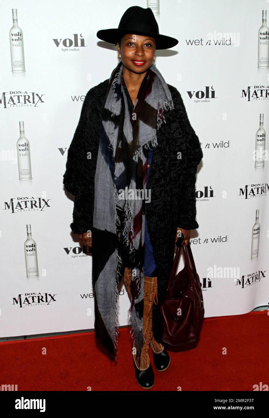 Choreographer Fatima Robinson arriving at the launch of Don-A-Matrix ...