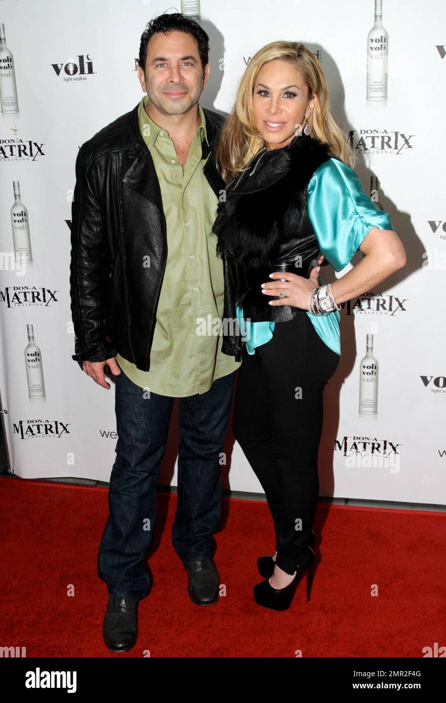 TV personality Adrienne Maloof arriving at the launch of Don-A-Matrix ...