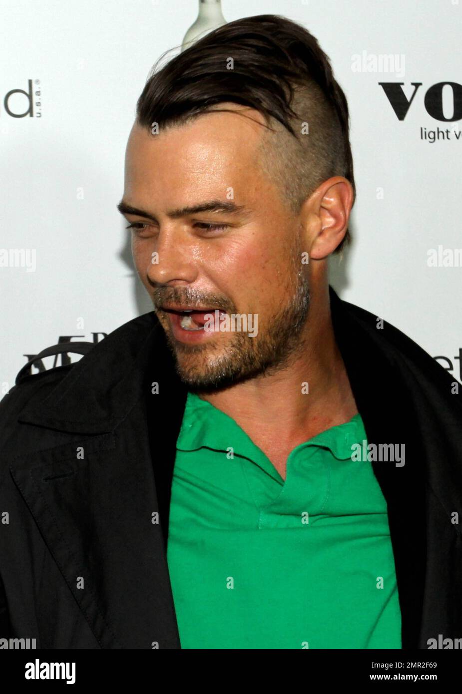 Actor Josh Duhamel arriving at the launch of Don-A-Matrix Training at ...