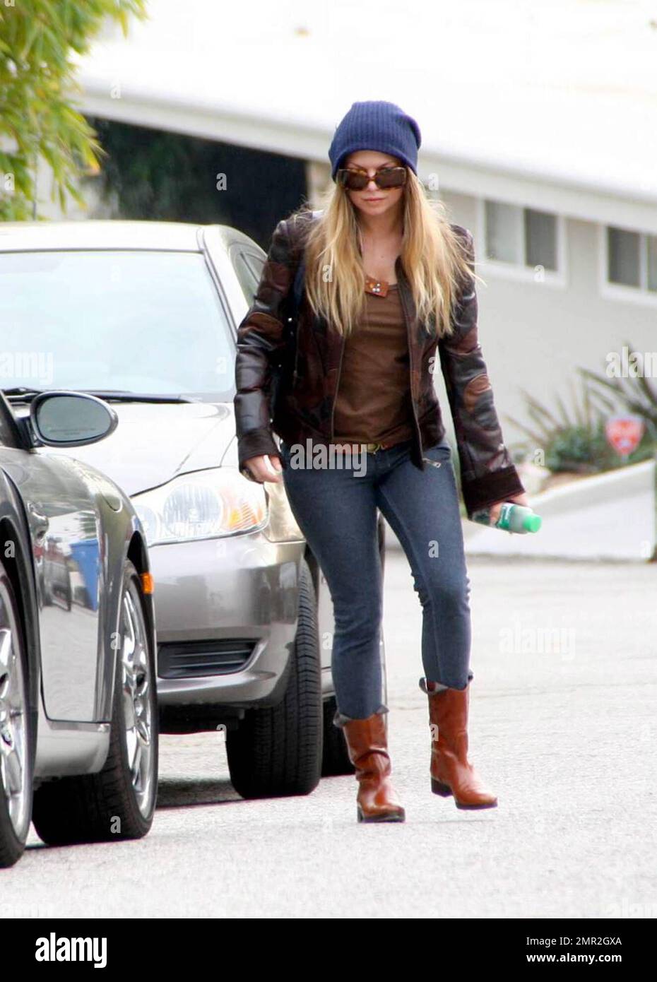 Has pre-wedding stress caused Fergie some skin blemishes? 33-year-old ...