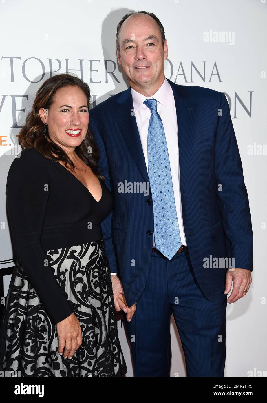 Samsung USA CEO Tim Baxter and wife Brenda attend the Samsung Charity ...