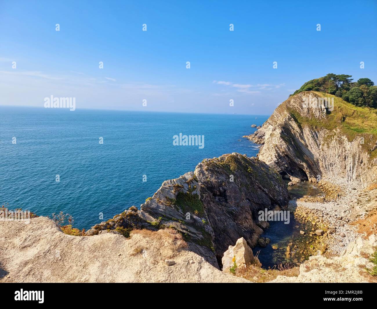 Jurassic coast map for dorset hi-res stock photography and images - Alamy