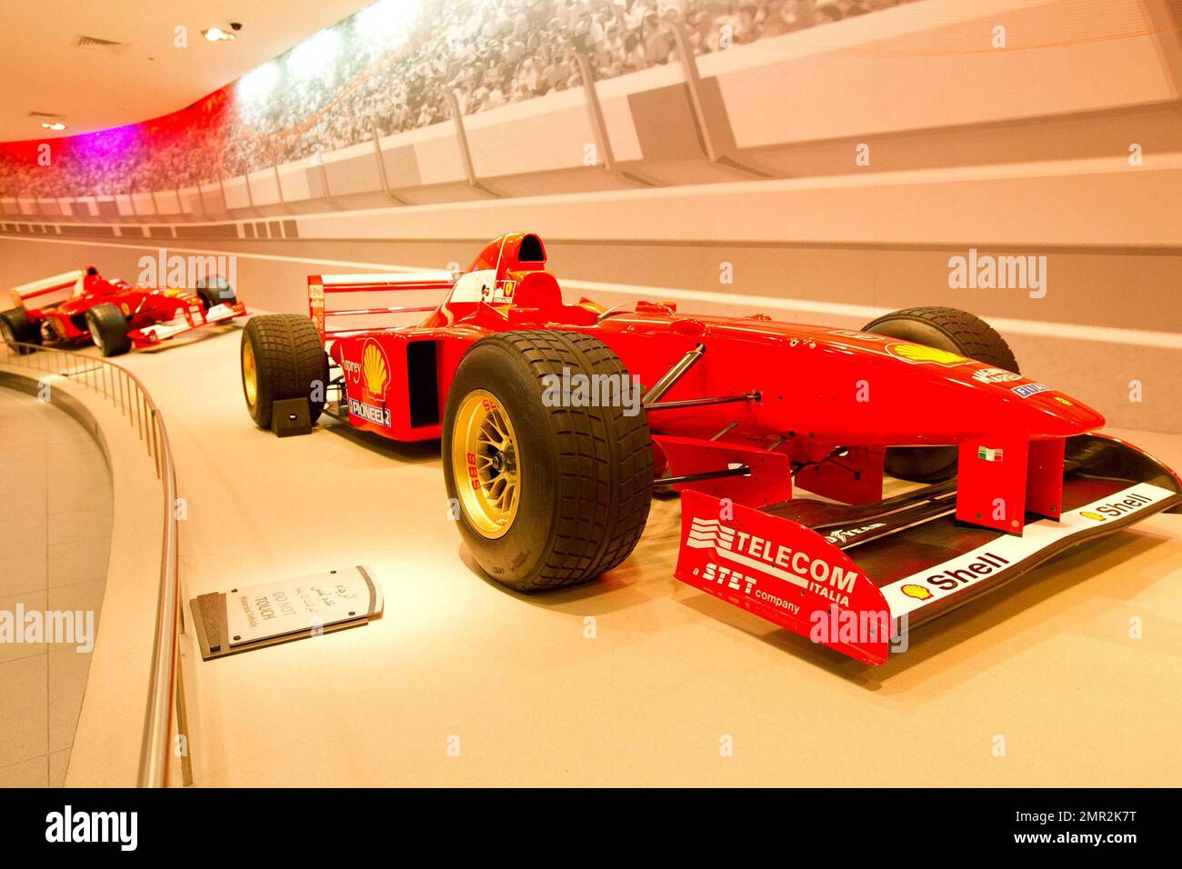 Atmospheric views of Ferrari World, the worldÕs largest indoor theme ...