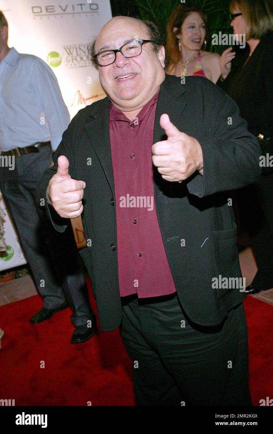 Actor Danny DeVito arrives for the South Beach Wine & Food Festival's ...