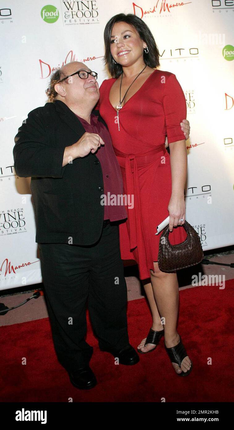 Actor Danny DeVito (L) and Food Network's "30 Minute Meals" host ...
