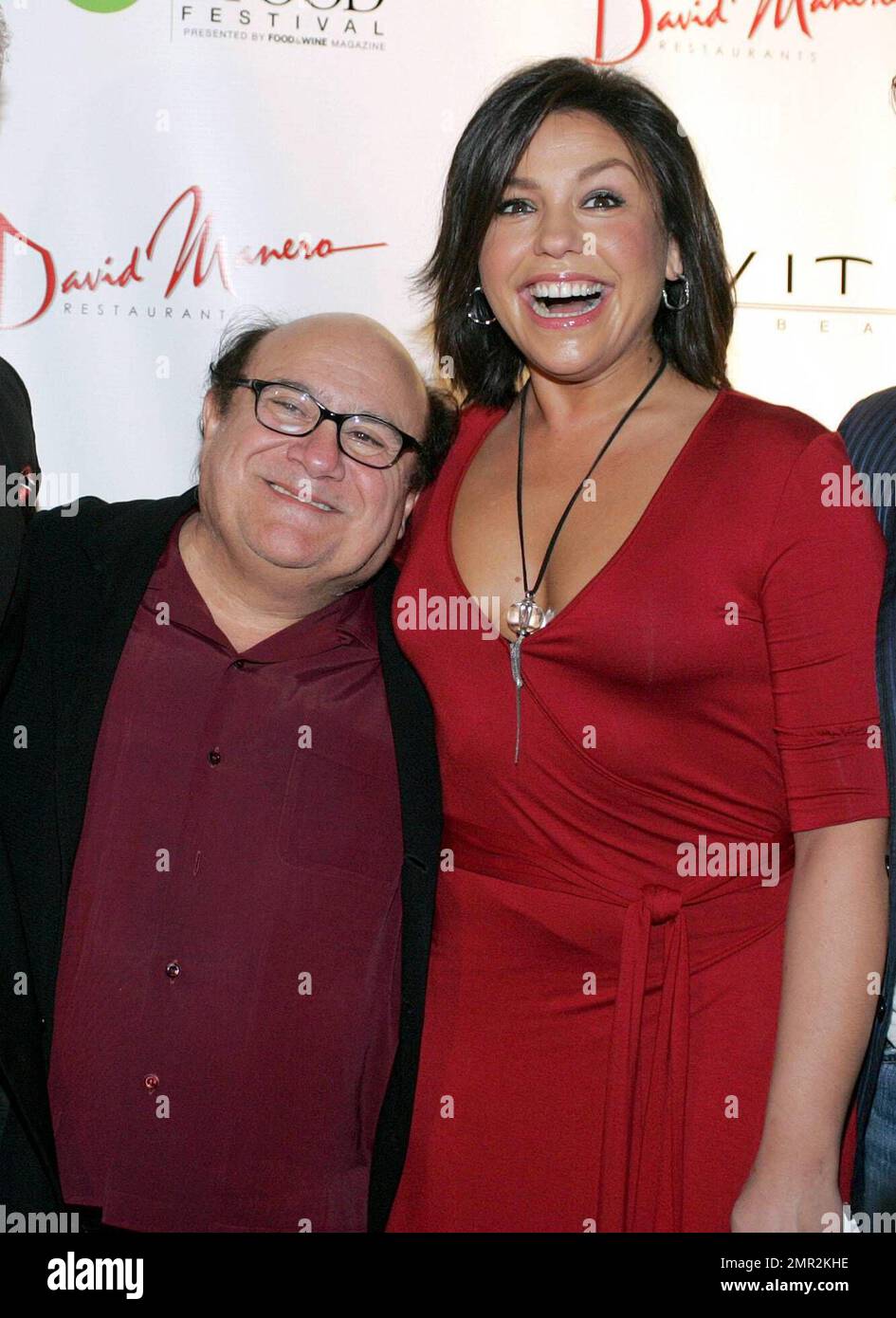 Actor Danny DeVito (L) and Food Network's "30 Minute Meals" host ...