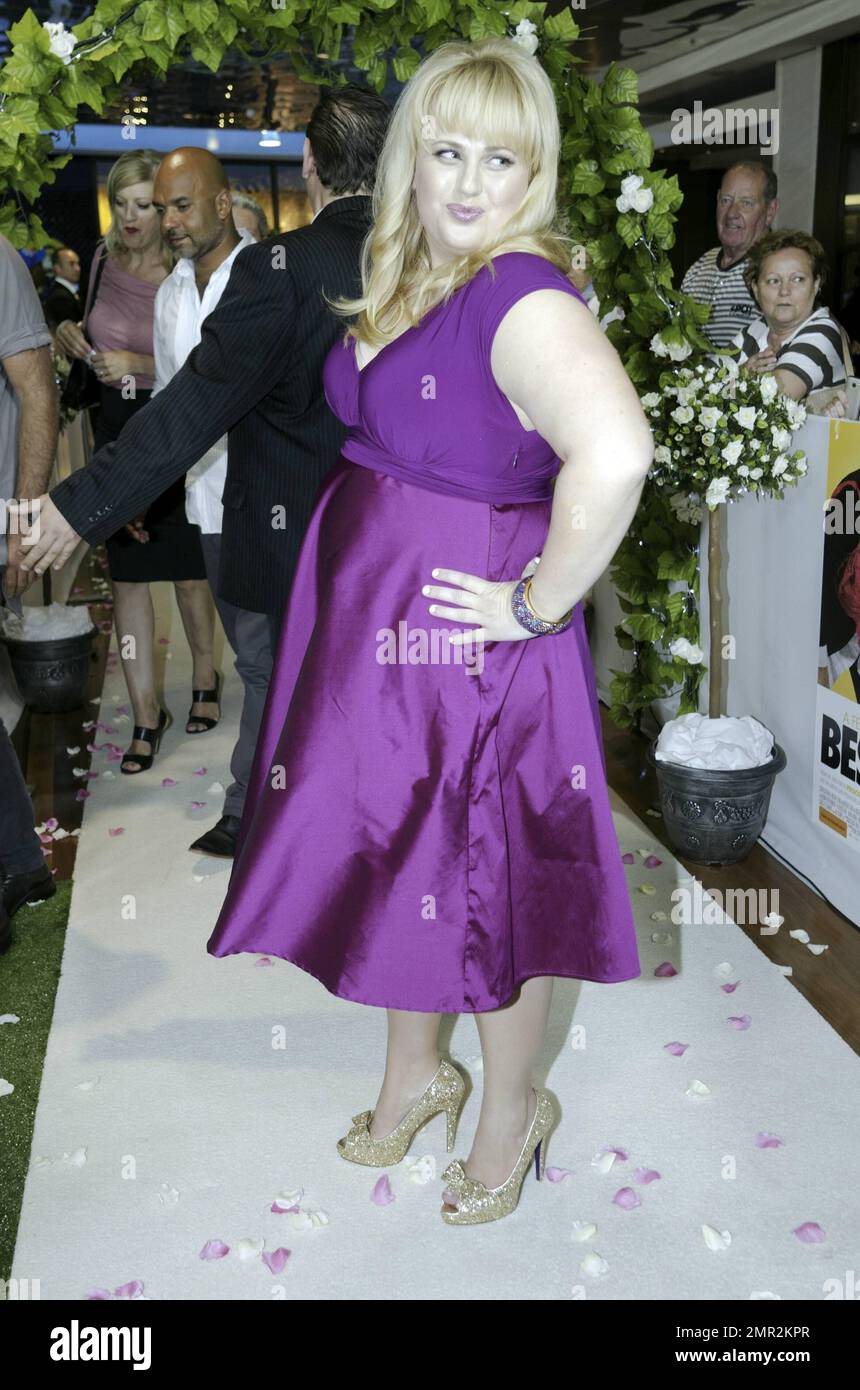 Rebel Wilson arrives at the "A Few Best Men" Australian premiere held ...