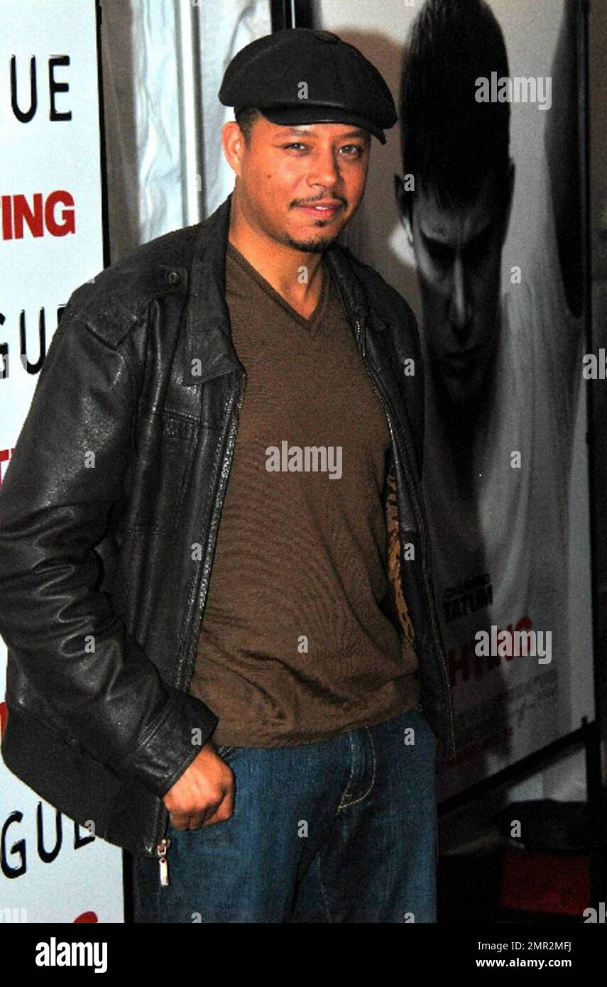 Terrence Howard at the premiere of Fighting in New York, NY. 4/20/09 ...
