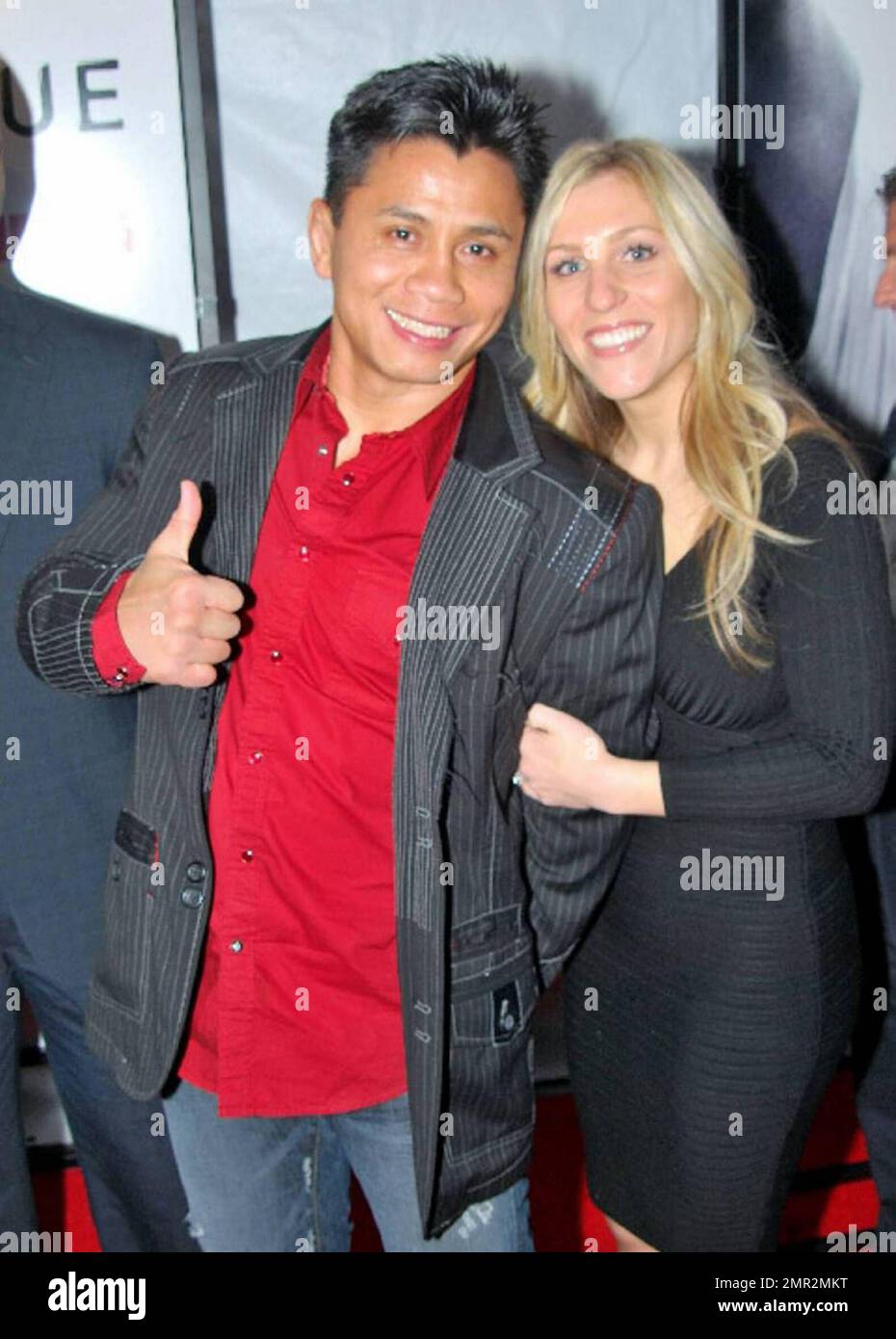 Cung Le at the premiere of Fighting in New York, NY. 4/20/09 Stock ...