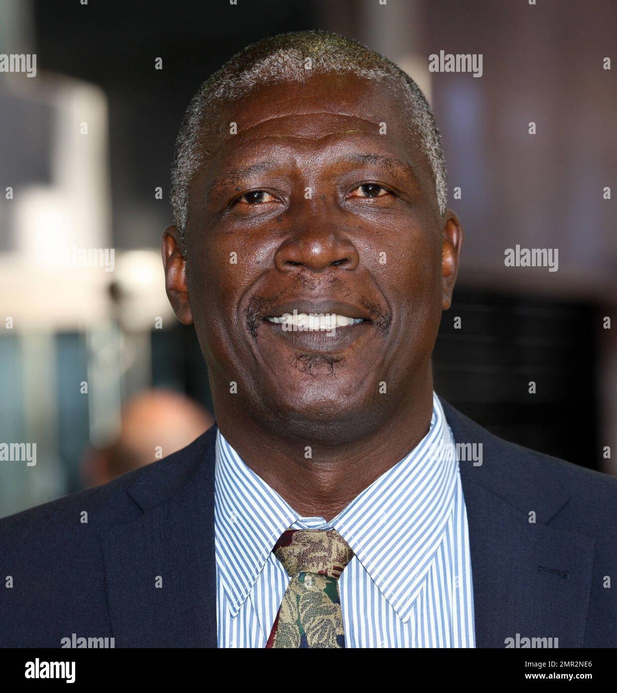 Joel Garner at the European premiere of "Fire in Babylon" at Odeon ...