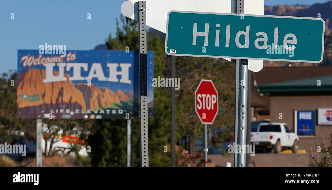 This Thursday, Oct. 26, 2017 photo shows the area on the Utah state ...