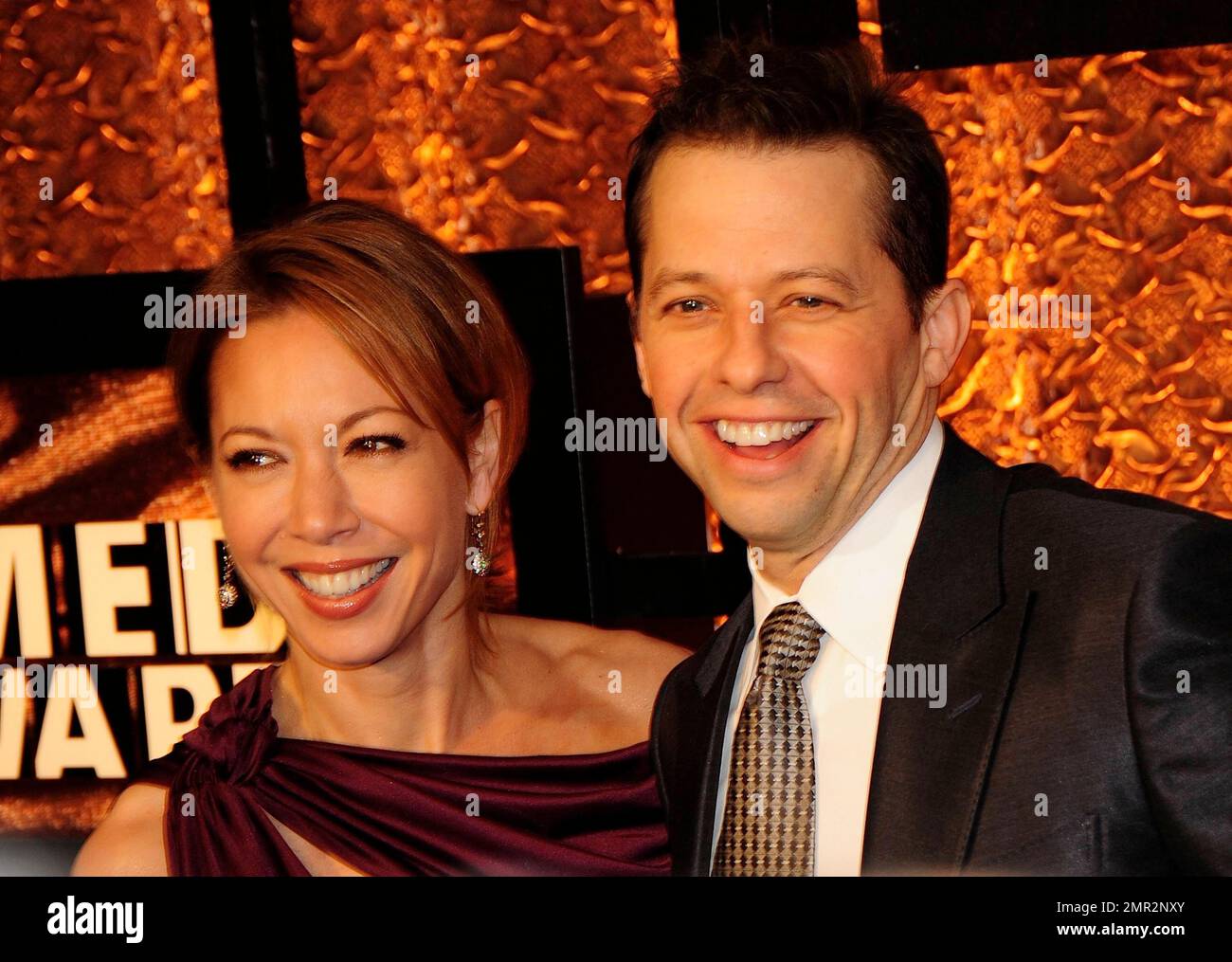 Jon Cryer and Lisa Joyner arrive at the 1st Annual Comedy Awards held ...