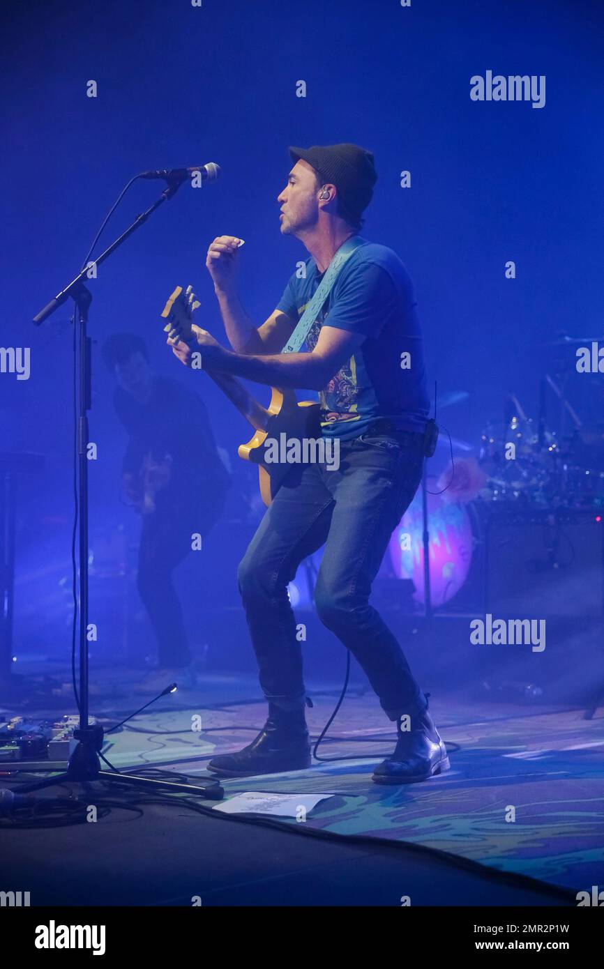 Singer/songwriter James Mercer, of The Shins, performs on stage at The ...