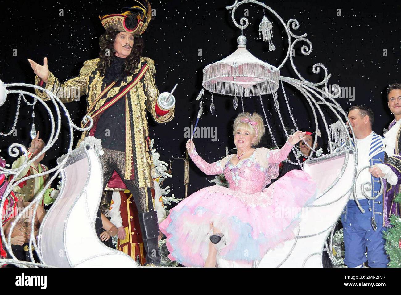 David Hasselhoff and Barbara Windsor at the First Family Entertainment ...