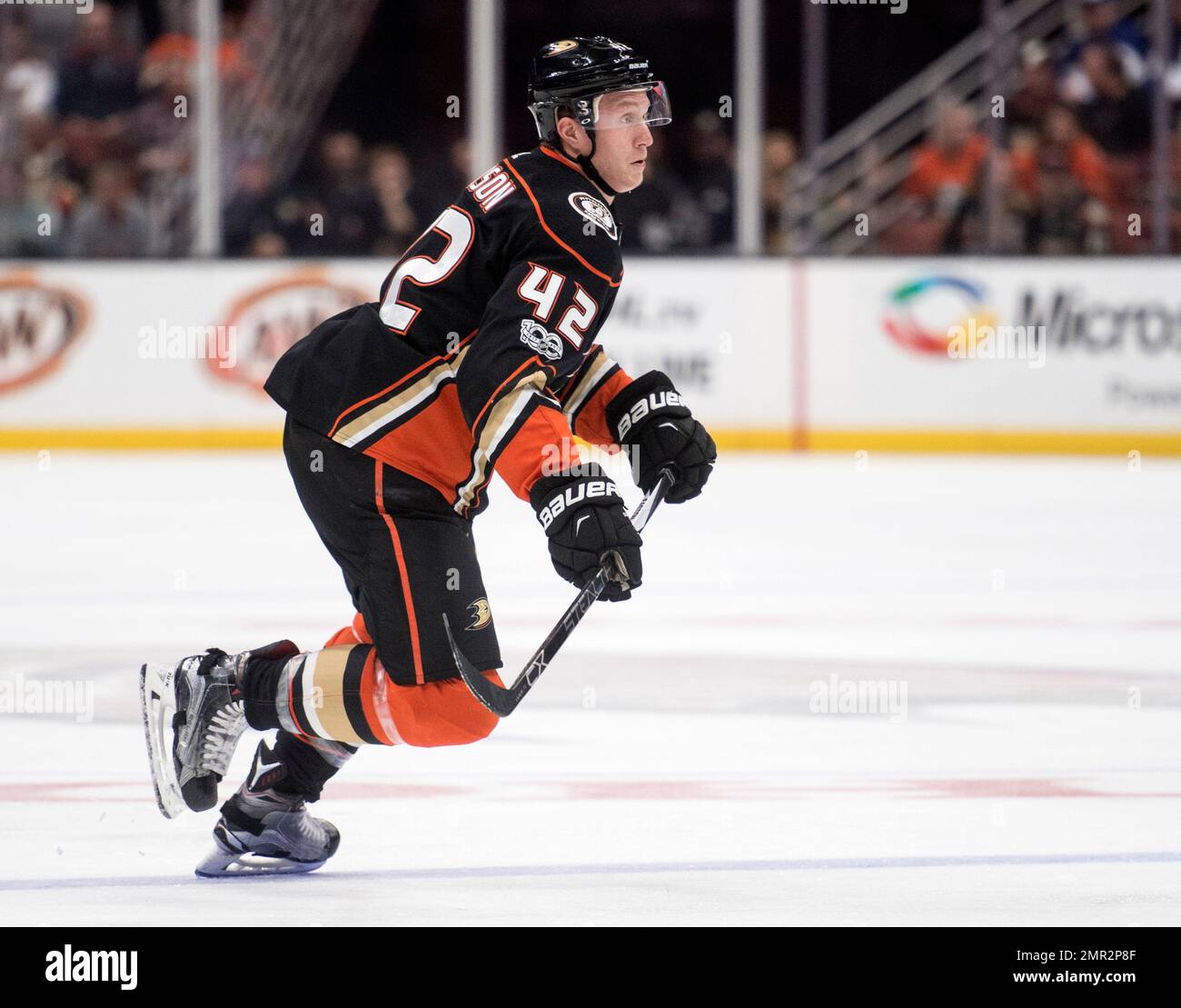 Anaheim Ducks defenseman Josh Manson during the second period of an NHL ...