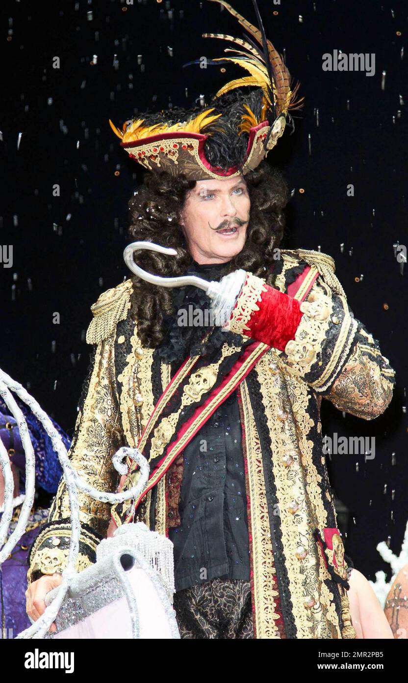 David Hasselhoff at the First Family Entertainment Pantomime photocall ...