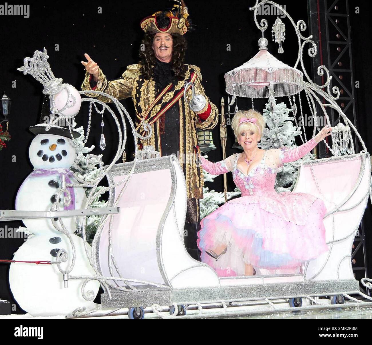 David Hasselhoff and Barbara Windsor at the First Family Entertainment ...