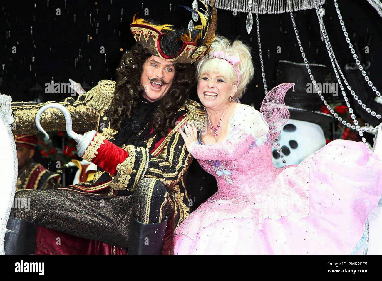 David Hasselhoff and Barbara Windsor at the First Family Entertainment ...