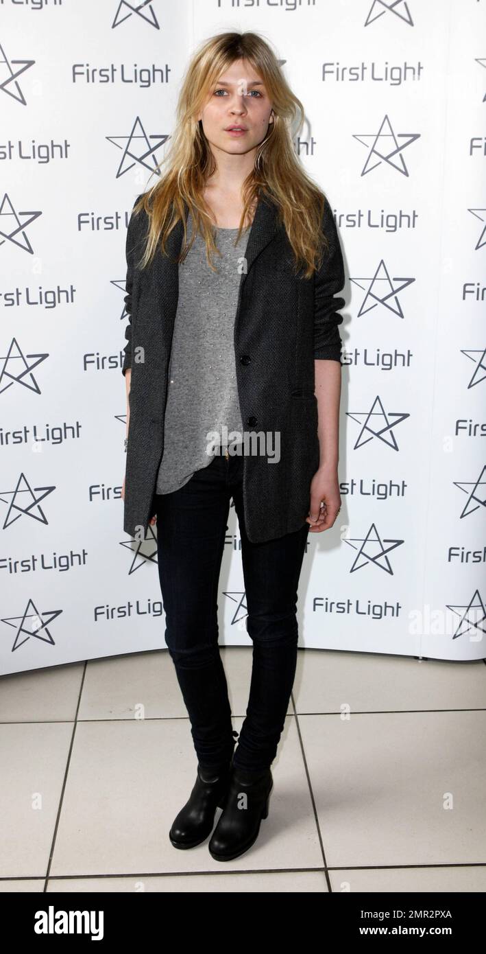 Clemence Poesy at the First Light Movie Awards at the Odeon Leicester ...