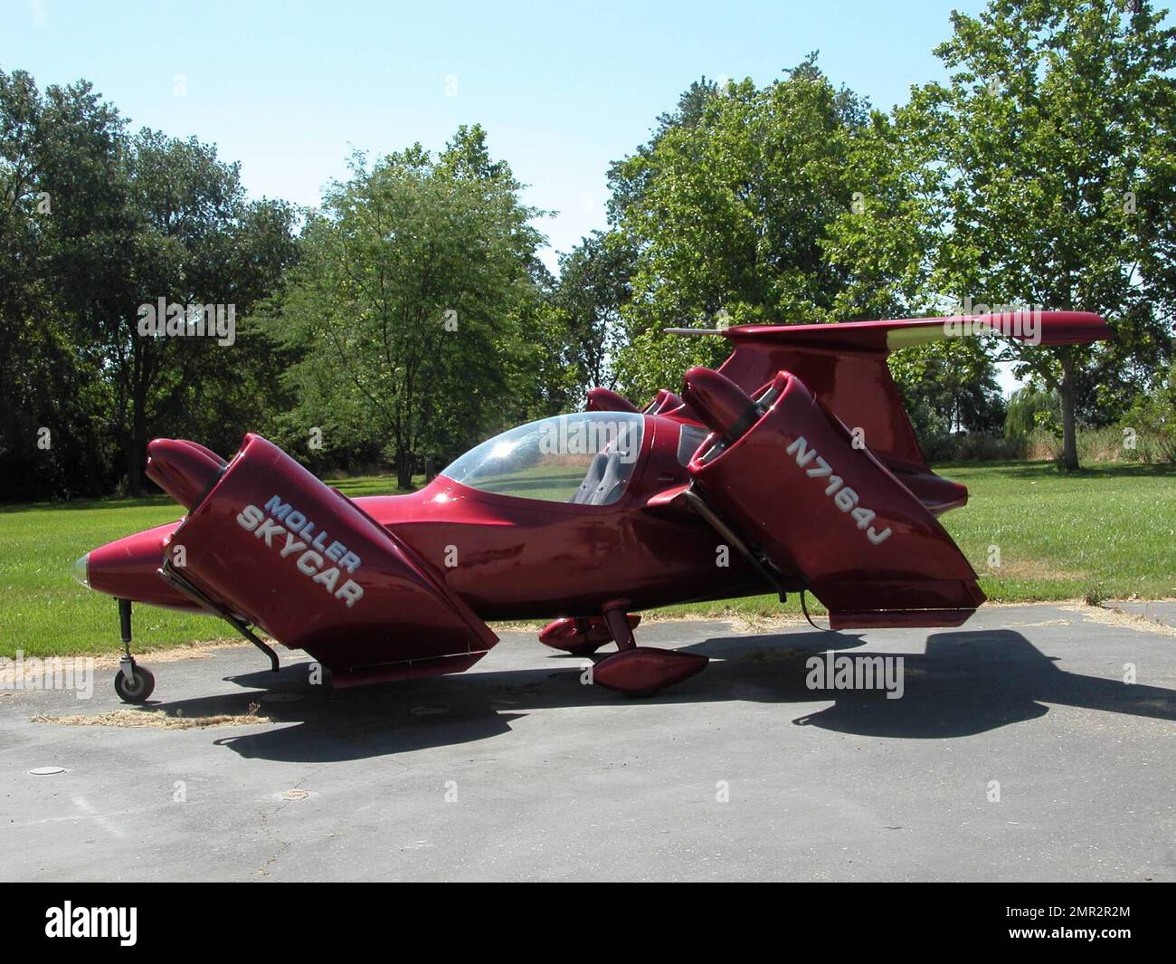 Are these the cars of the future? Designer Paul Moller seems to think ...