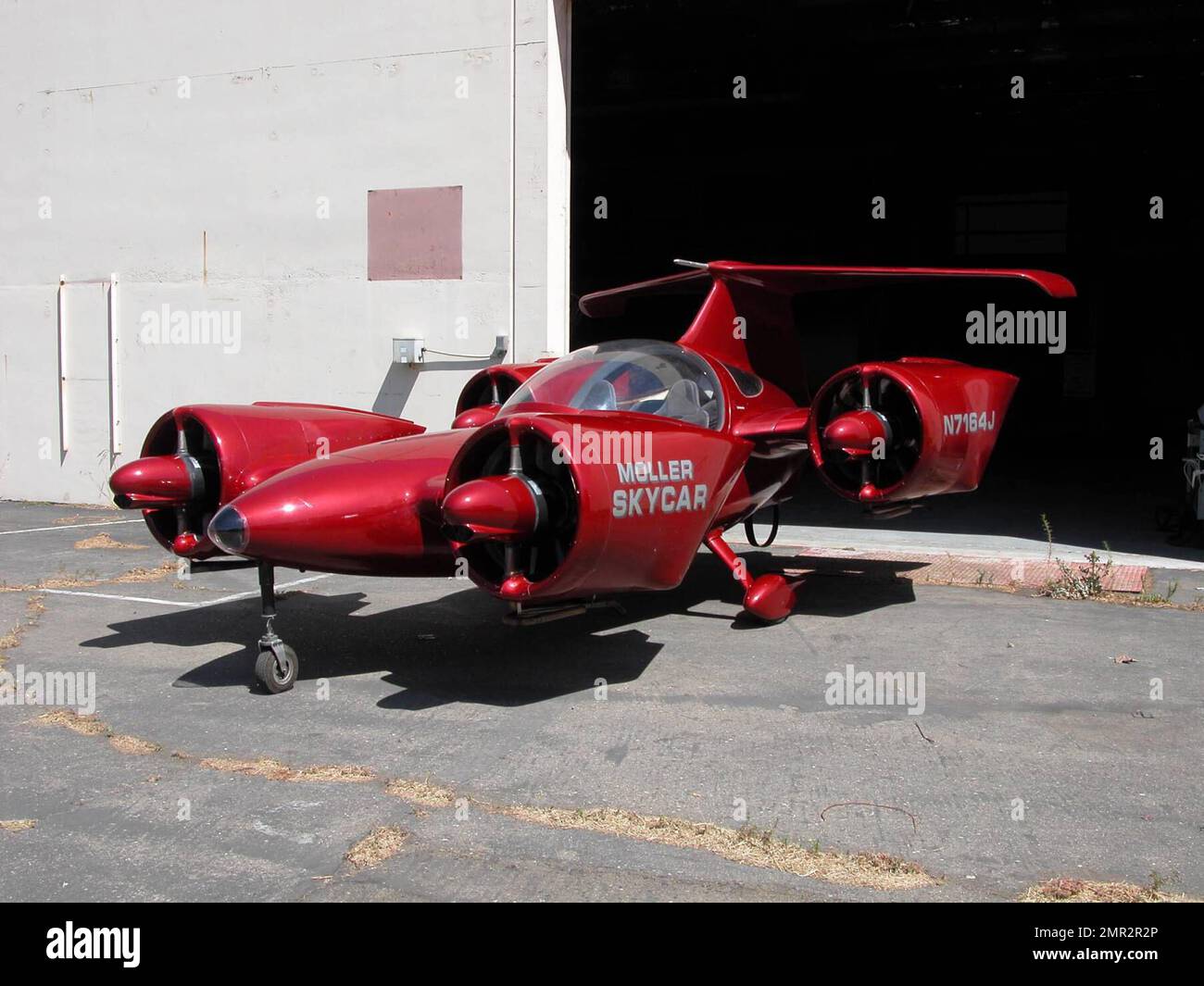 Are these the cars of the future? Designer Paul Moller seems to think ...