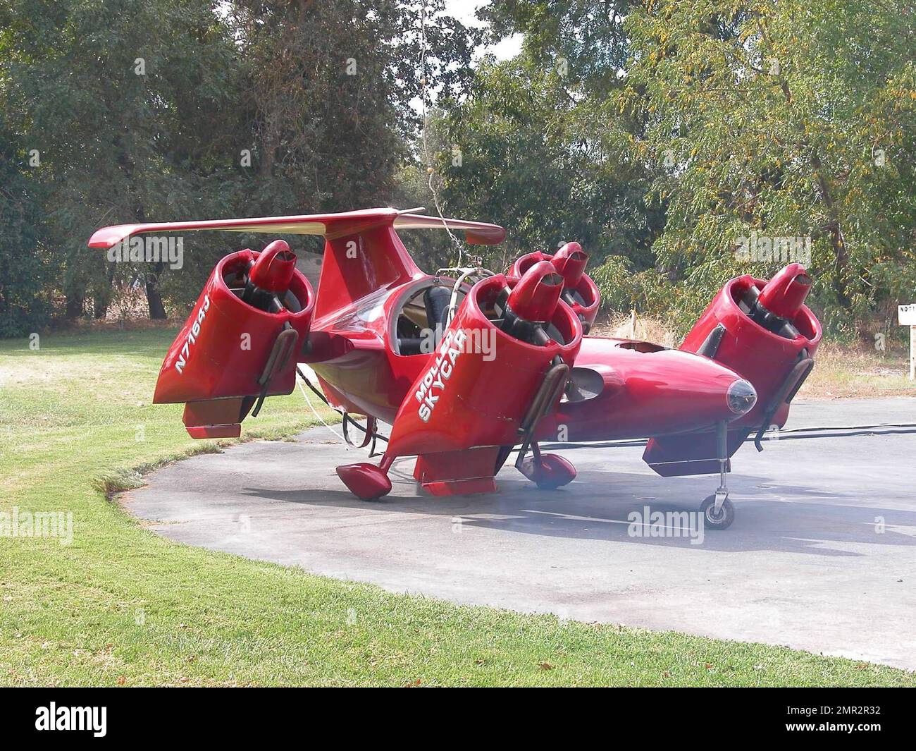 Are these the cars of the future? Designer Paul Moller seems to think ...