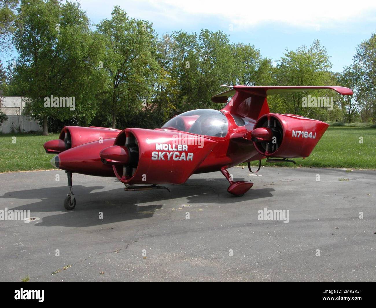 Are these the cars of the future? Designer Paul Moller seems to think ...