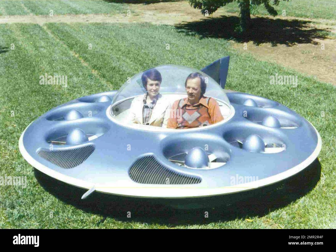 Are these the cars of the future? Designer Paul Moller seems to think ...
