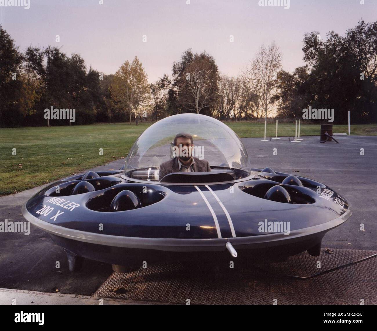 Are these the cars of the future? Designer Paul Moller seems to think ...