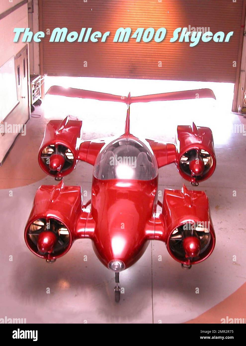 Are these the cars of the future? Designer Paul Moller seems to think ...