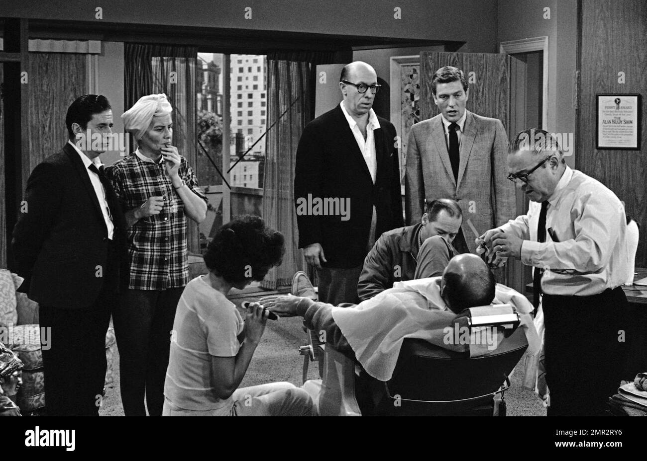 This April 11, 1963 file photo shows the cast of "The Dike Van Dyke ...