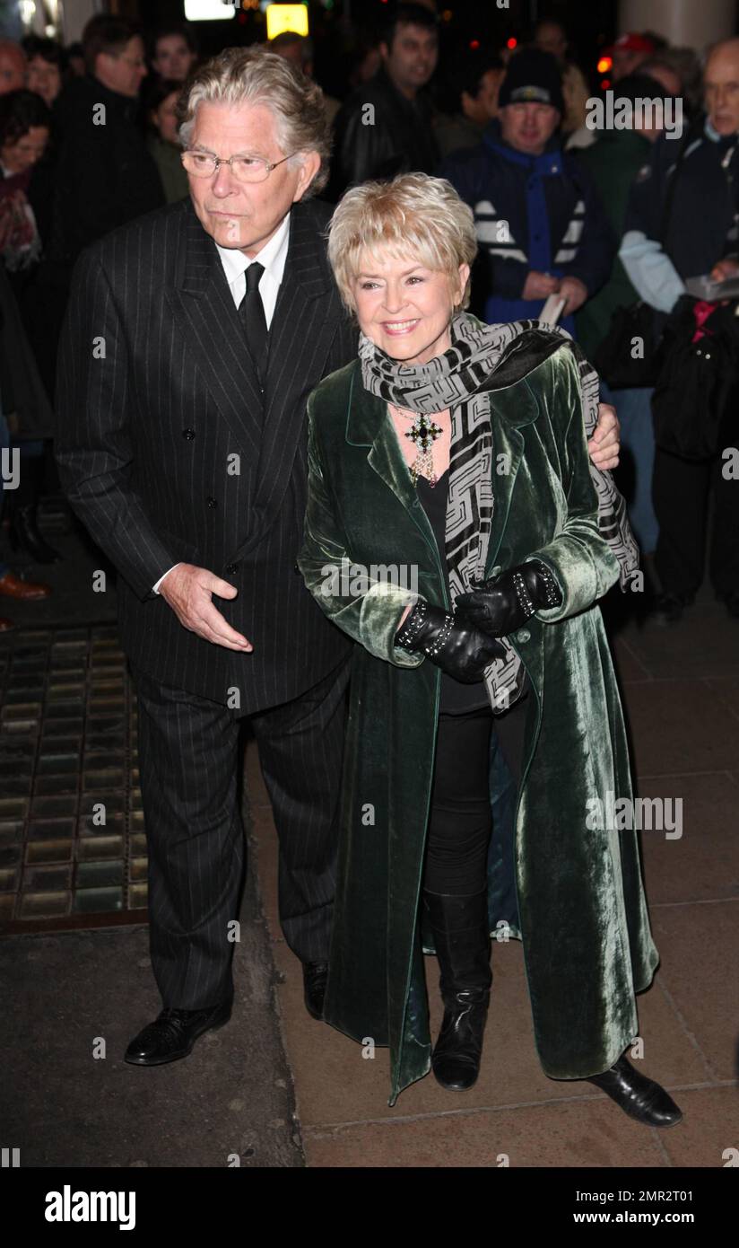 Stephen Way and Gloria Hunniford at the press night of "Flare Path" at ...