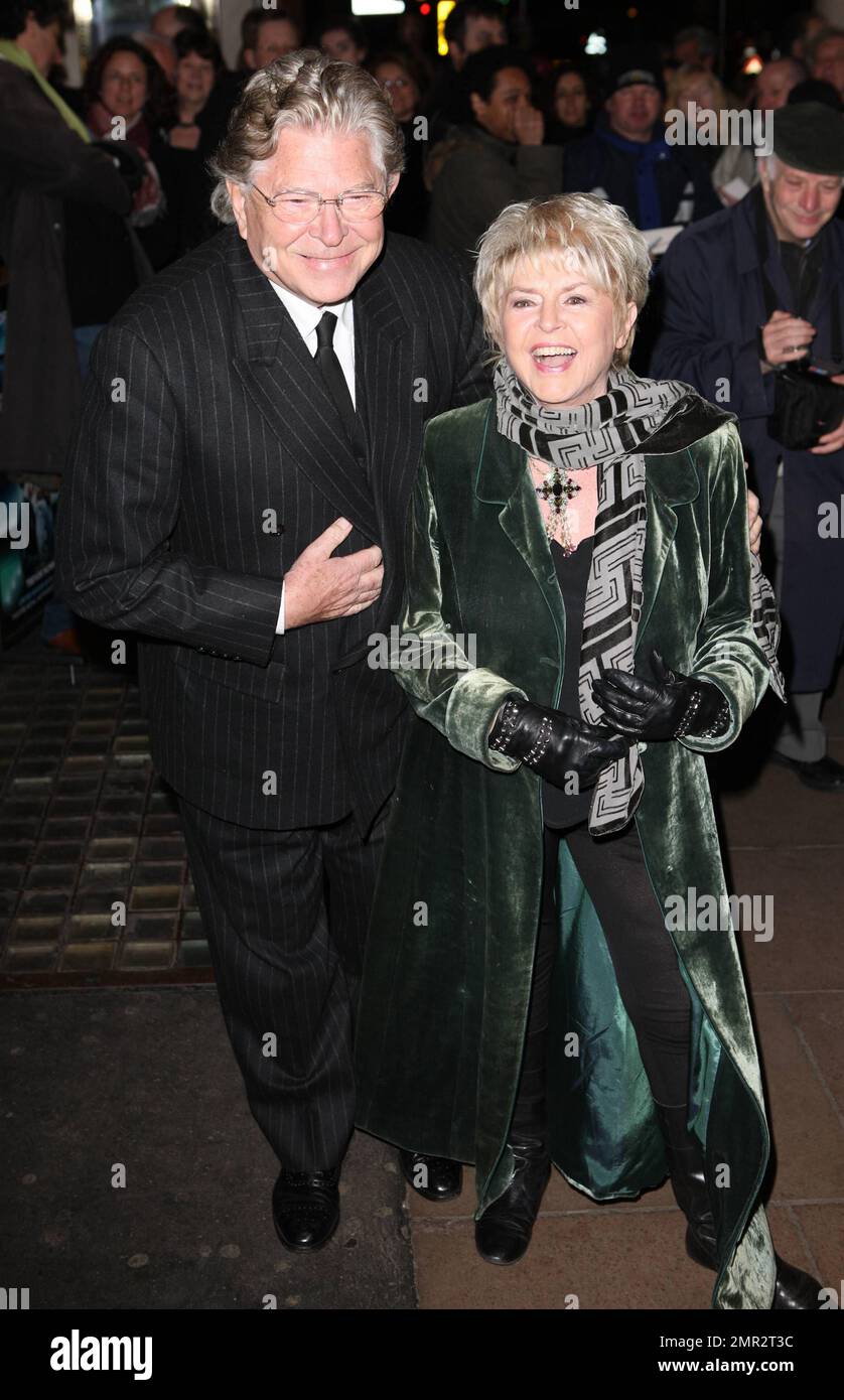 Stephen Way and Gloria Hunniford at the press night of "Flare Path" at ...
